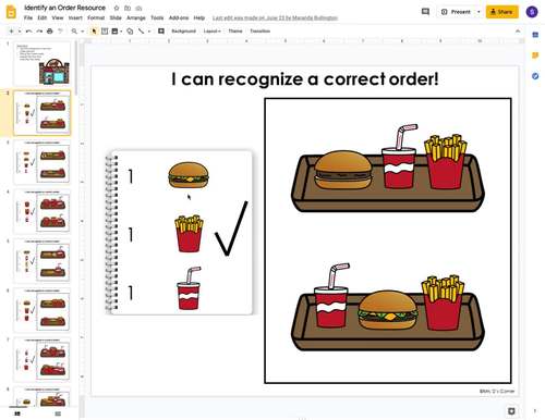 Identify the Correct Order Digital Basics for Special Ed | Distance ...