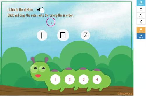 Music Boom Cards - Quarter, 8th Notes, Rest - STICK NOTATION - Rhythm ...