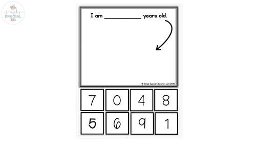 All About Me Book | Print + Google Slides™ | Special Education | Visual ...