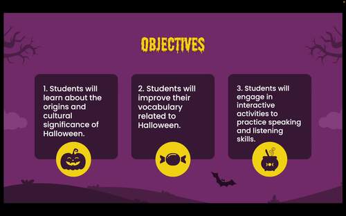 Halloween History & Culture Presentation (B1, Grade 6+) | TPT