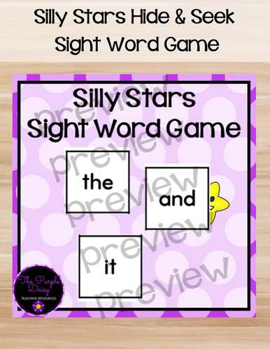Sight Word Literacy Game by The Purple Daisy Teaching Resources | TPT