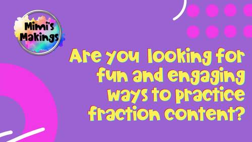 4th Fraction of the Day & Editable Google Sheets Template Pixel Art