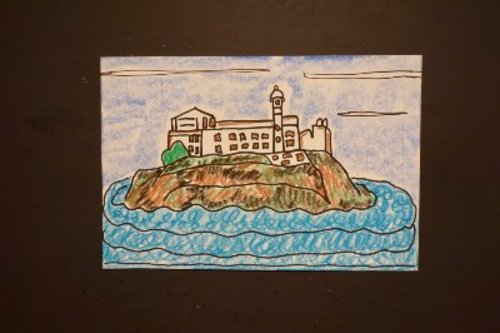 Let's Draw Alcatraz Island! by Patty Fernandez Artist | TPT