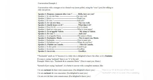 Intermediate Level French Learning: Reading Comprehension ...