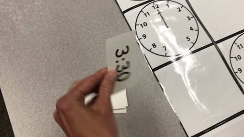 Bee Bot Time to Hour and Half Hour by North GA Educator | TpT