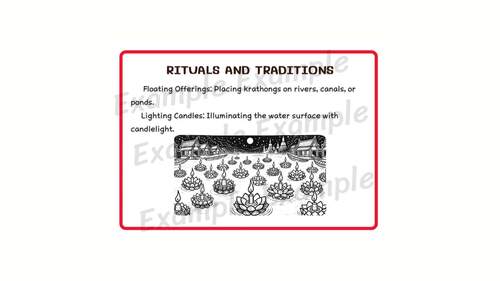Exploring Loy kratong Day+Coloring pages for kids by OnlineLearningKid