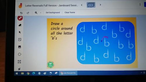 Letter Reversals - Jamboard Activity by OT for Schools | TPT