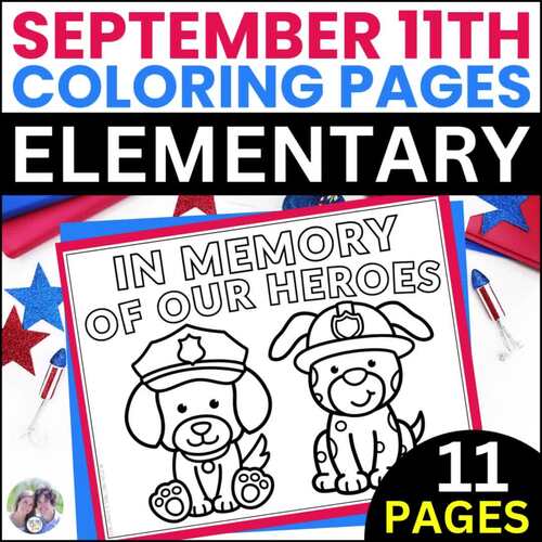 September 11th Coloring Pages Patriot Day Coloring Sheet 911 Activities ...