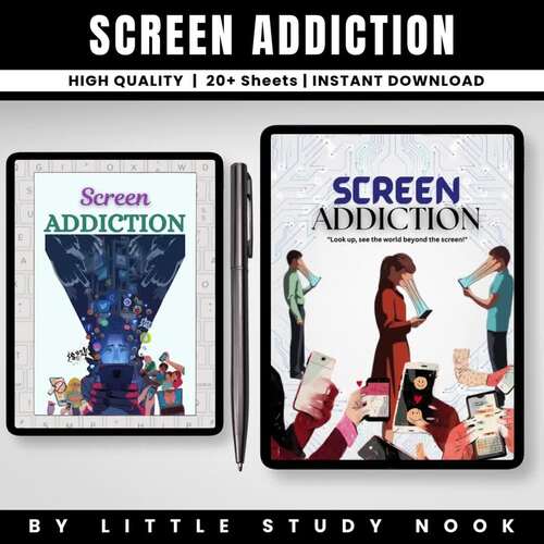 Screen Time Worksheets for Kids | Digital Detox & SEL Activities ...