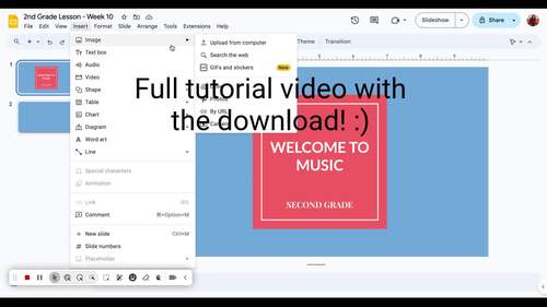 Music Class FOLK DANCE & GROUP Visual Slides Digital & Printable Resources