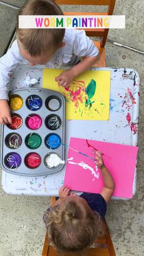 Worm Unit Study for Preschool | Spring Science, Math, Literacy & Art ...