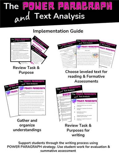 Power Paragraph Practice by CLS2021 | TPT