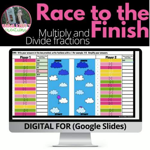 Multiplying and Dividing Fractions Digital Partner Game & Worksheets Multiplying and Dividing Fractions Digital Partner Game & Worksheets