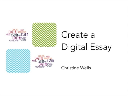 How to create a digital essay by Christine Wells | TPT