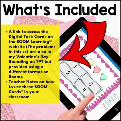 Valentine's Day Counting Activity | Boom Cards™ by Hunt 4 Treasure