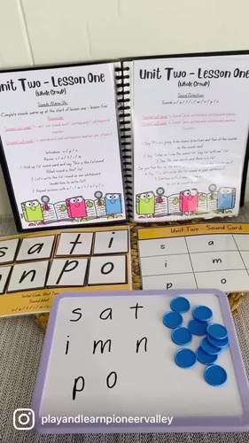 Get Ready For Reading - A Systematic Synthetic Phonics Pack Unit Two