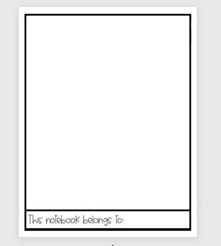Math Interactive Notebook Cover & Tabs - Editable by Middle School Mishaps Math Interactive Notebook Cover & Tabs - Editable by Middle School Mishaps
