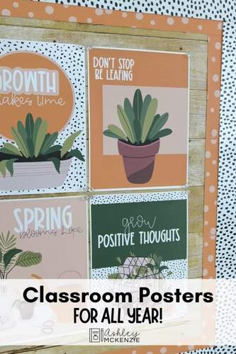 Holiday Classroom Decor Posters Bundle #3 by Ashley McKenzie | TPT