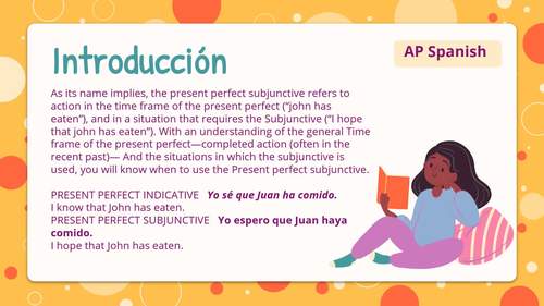 AP Spanish – Pretérito Perfecto de Subjuntivo (Práctica Integral)