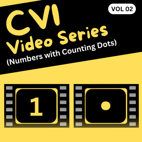 CVI Video Series|Numbers with Counting Dots Lesson(Level2) for Kids ...