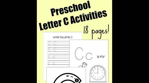 Preschool Letter of the Week- Complete Bundle by Karyn- Teach Beside Me