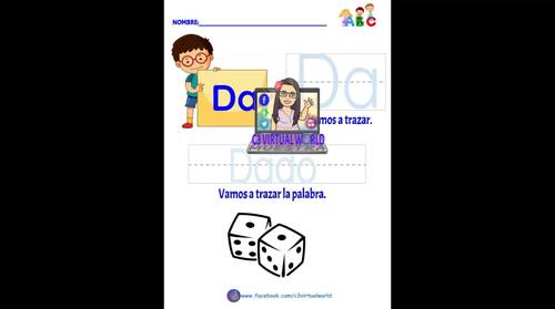 COLECCION SILABAS MAGICAS DA DE DI DO DU by C3 Virtual World | TpT