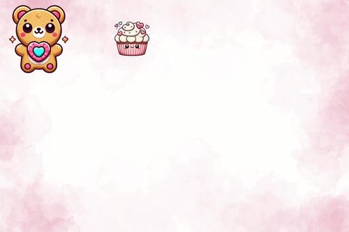 Valentine's Cookies and Candy Clipart, Sweet Romantic Illustrations