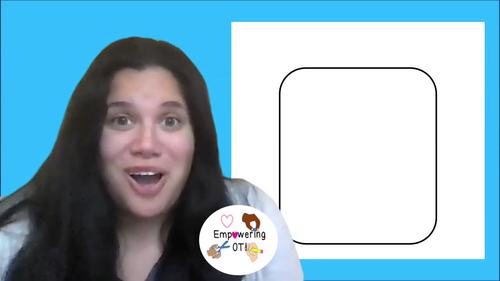 Occupational Therapy Teletherapy: Virtual Background Monster Directed ...