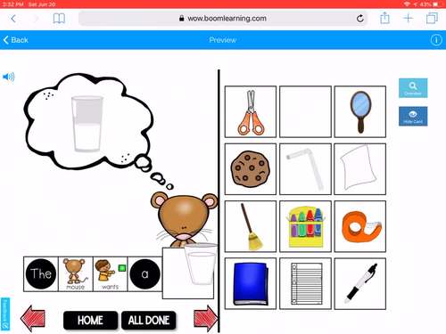 If You Give a Mouse a Cookie Interactive Books + BOOM Cards | Book ...