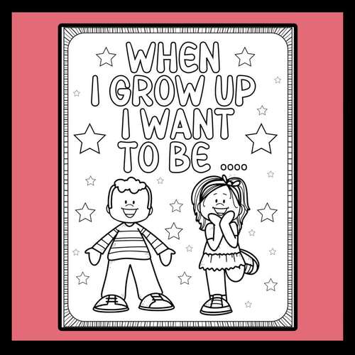 Children's careers | 22 Jobs and Occupations Coloring sheets for Kids