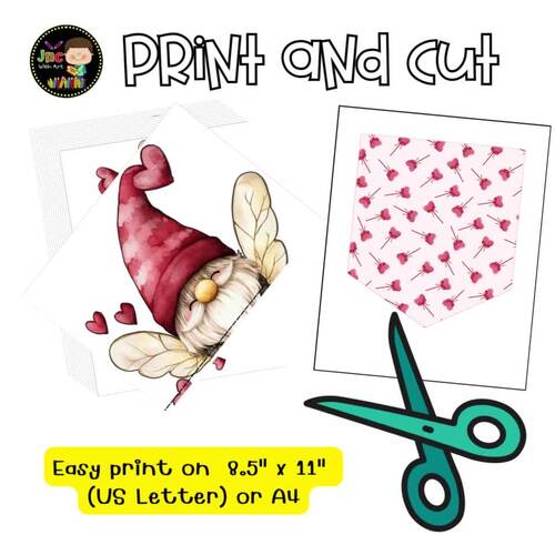 Valentine Day Bulletin Board Kit Bee Mine Gnome February Door Decor ...