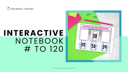 Numbers to 10 Interactive Notebooks With Google Slides by One Basic Teacher