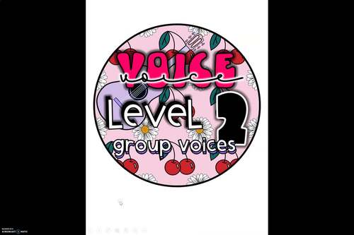 90's Western Disco Voice Level Posters by Julia's Colorful Classroom