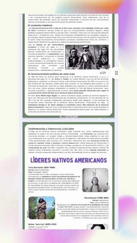 Native American Heritage Month & Leaders | SPANISH READING ...