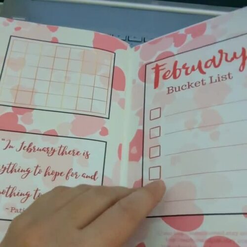 February Printable Planner Set, 8 pages of February planning pages by ...