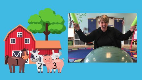 Sensory Drumming: At the Farm by Stepping Stones Songbook | TPT