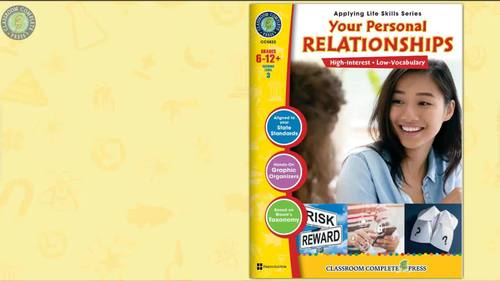 Applying Life Skills - Your Personal Relationships Gr. 6-12+ - Canadian ...