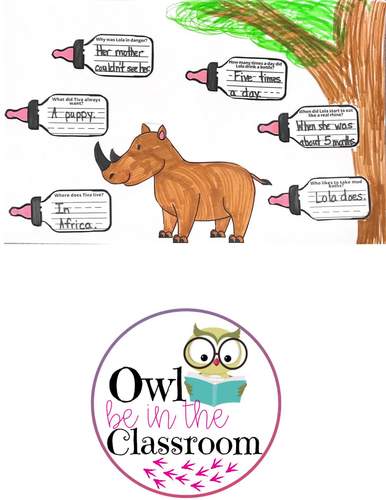 Lola and Tiva RI 2.1 Craftivity by Owl Be in the Classroom | TPT