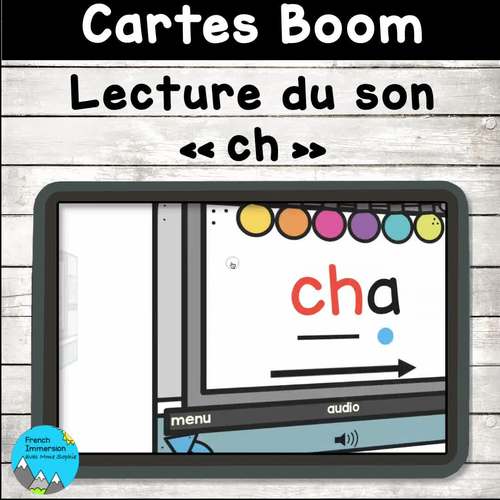 Sons composés French phonics son "ch" lecture sur Boom™ avec audio