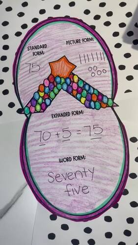 Summer Math Place Value Craft Flip Flops by The Teaching Diva Corner