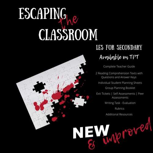 Escaping The Classroom - LES - Design your Escape Room by Ms K's ...
