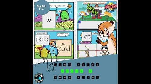 High Frequency words and initial sounds SET 4 Words BUNDLE l Sight Word ...