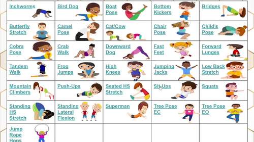 Hanukkah Fitness Bingo BUNDLE (30 Cards & Exercise Video Demonstrations)