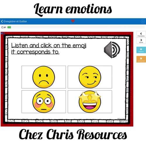 Emotions and Feelings with Emojis BOOM Cards™ - Deck 3 by Chez Chris