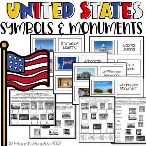 United States Symbols and Monuments Mini Lesson | US Symbols | US Monuments