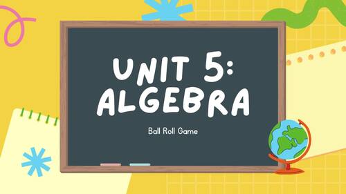 Unit 5 Algebra Review Game (exponents) by Katelyn C Scoggins | TPT