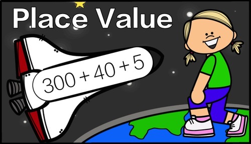 Place Value: Addition Hundreds, Tens and Ones (Outer Space) | TPT