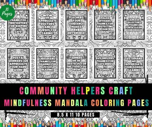 Community Helpers Craft, ELA Activities, Appreciations Saying, SEL ...