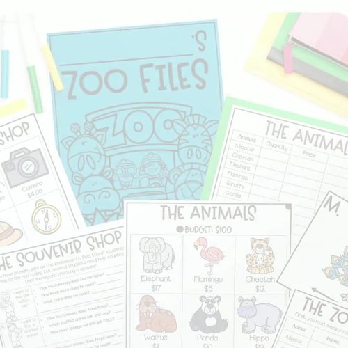 Build a Zoo Project Based Learning | Real World Math Project PBL