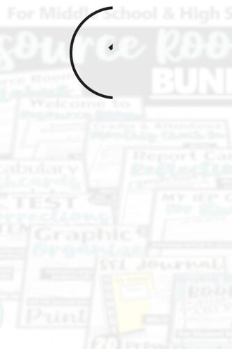 Special Education Resource Room BUNDLE | MS and HS | TPT